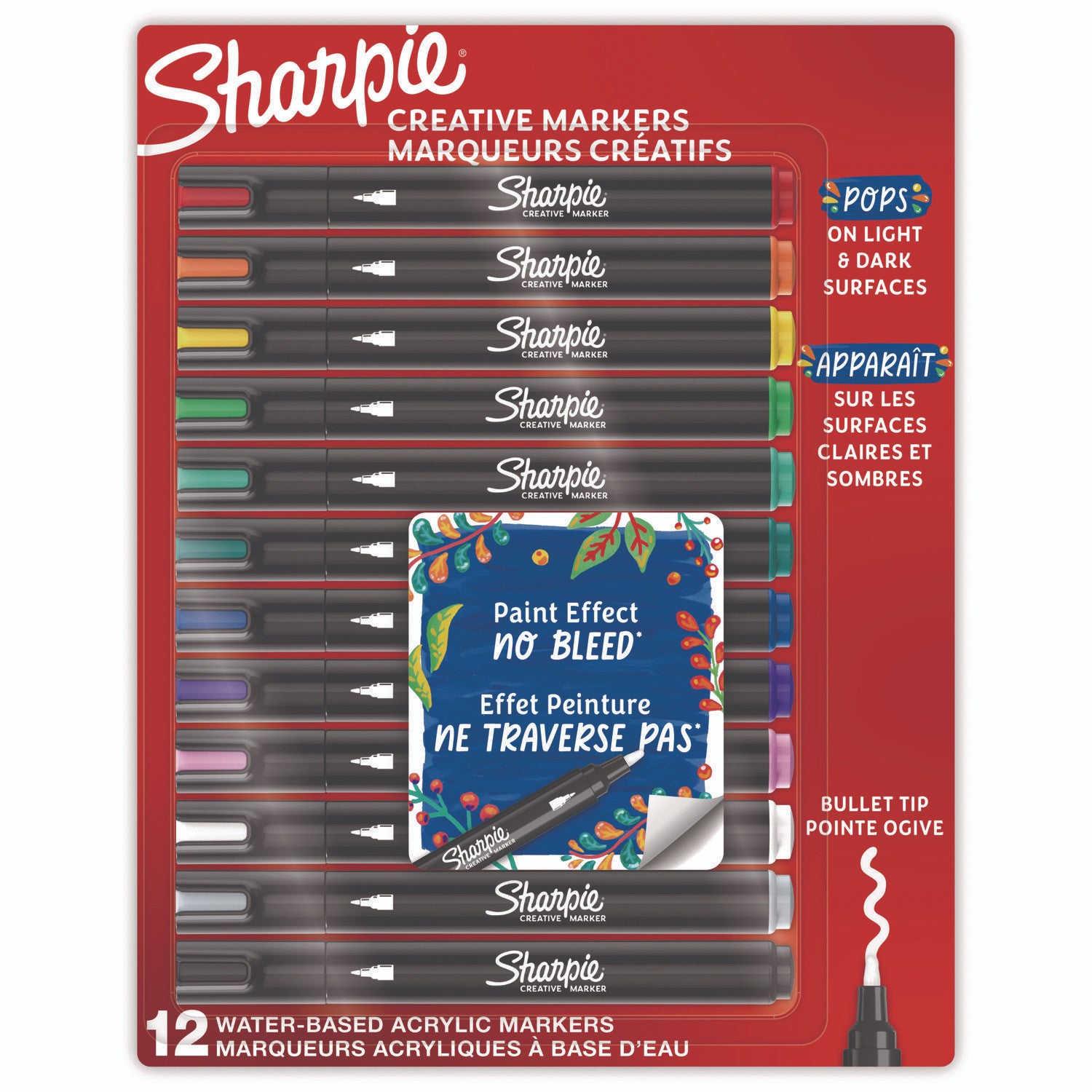 Sharpie Creative Markers - Medium Bullet Tip - 12/Pack | Atlas Stationers