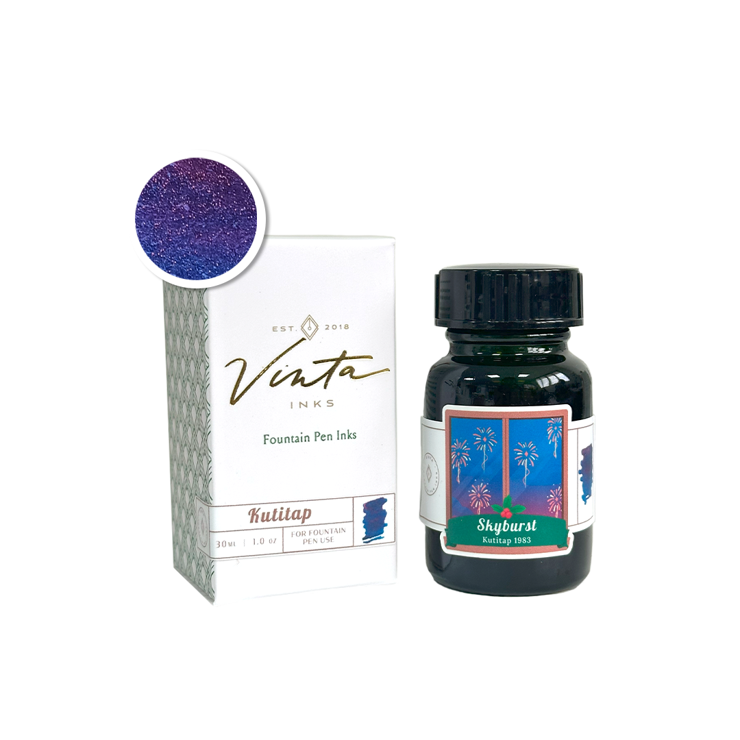Vinta Skyburst (Kutitap 1983) - 30ml Bottled Ink – Atlas Stationers