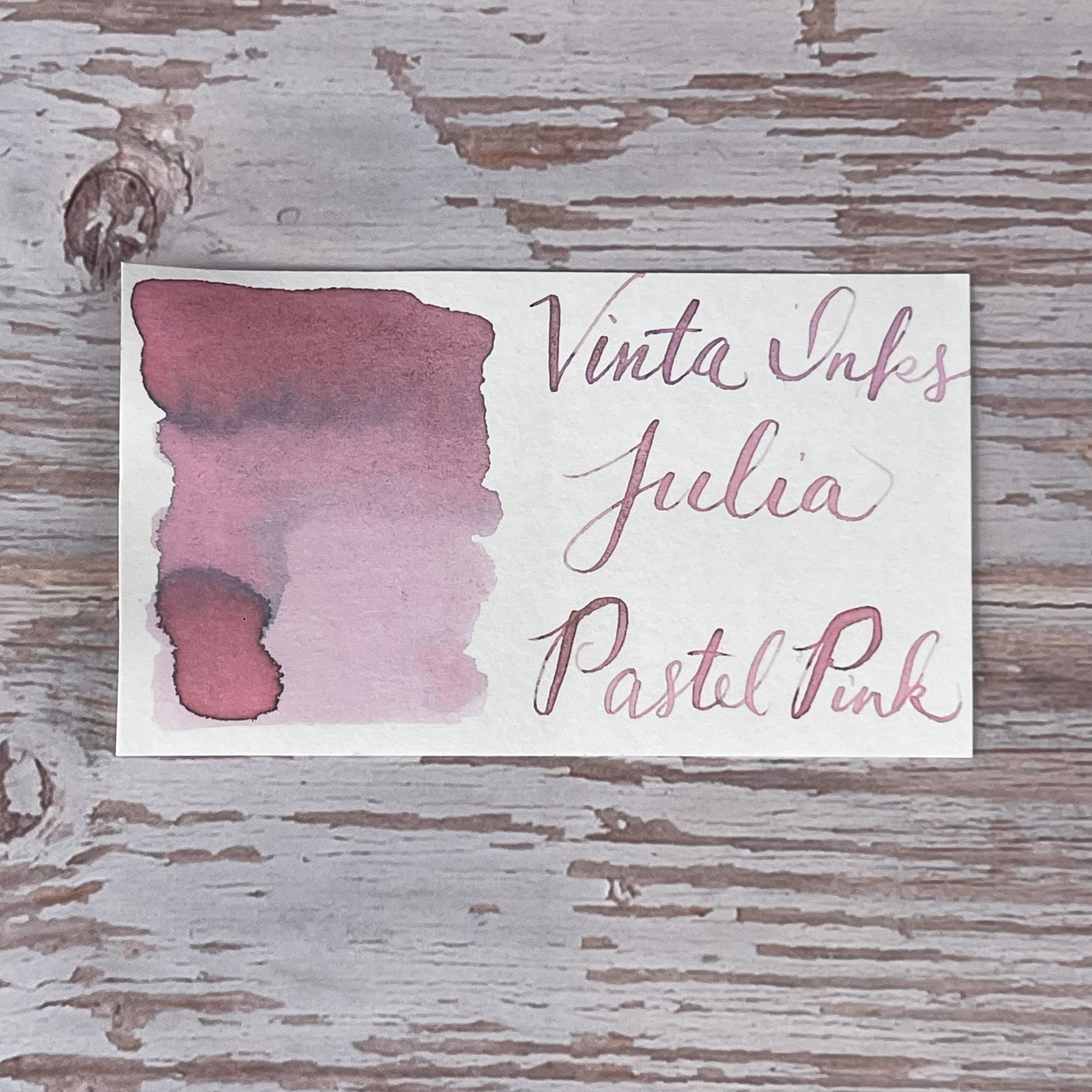 Vinta Pastel Pink (Julia 1991) (Shimmer) - 30ml Bottled Ink | Atlas ...