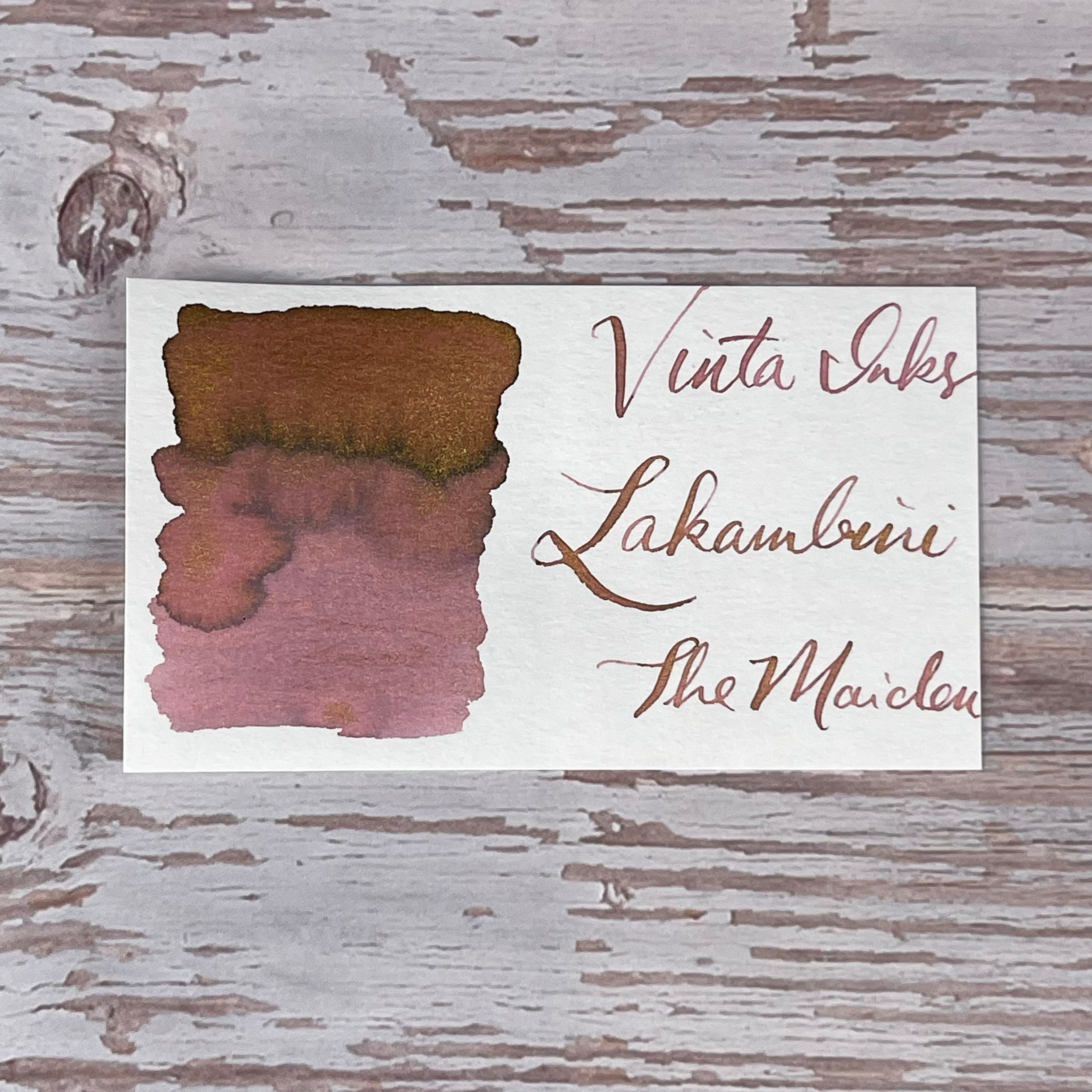 Vinta The Maiden (Lakambini 1950) - 30ml Bottled Ink | Atlas Stationers