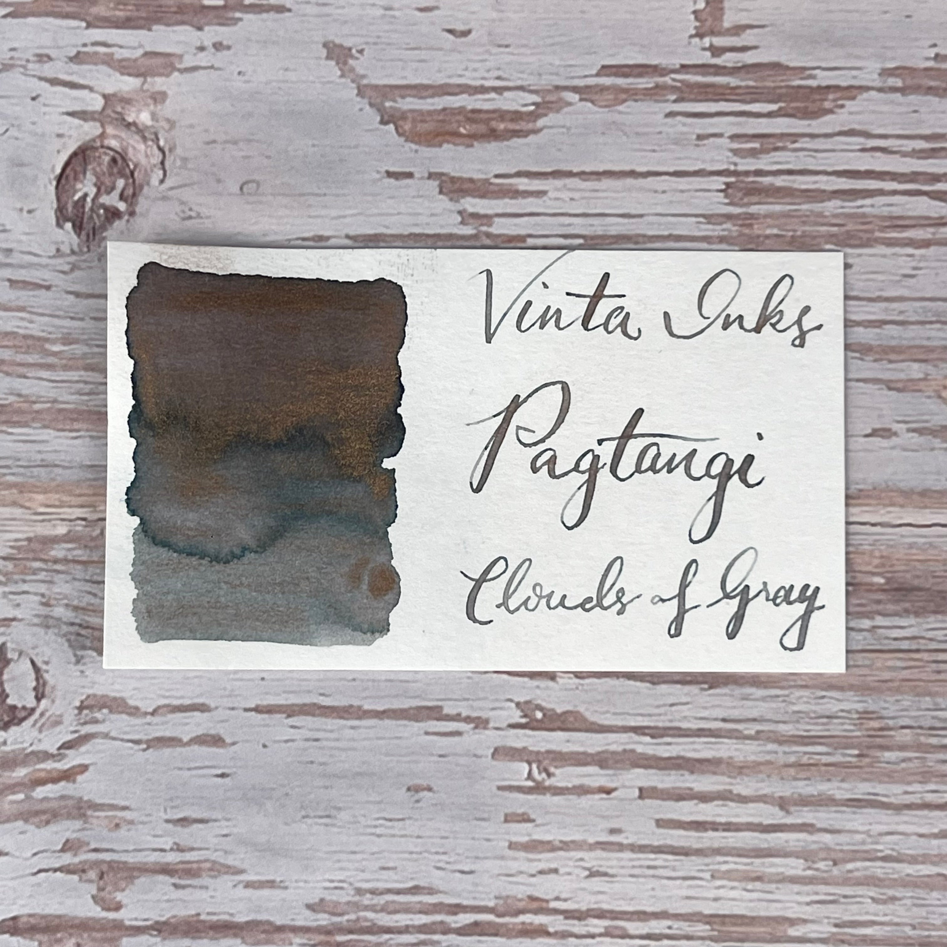 Vinta Clouds of Gray (Pagtangi 1958) - 30ml Bottled Ink | Atlas Stationers
