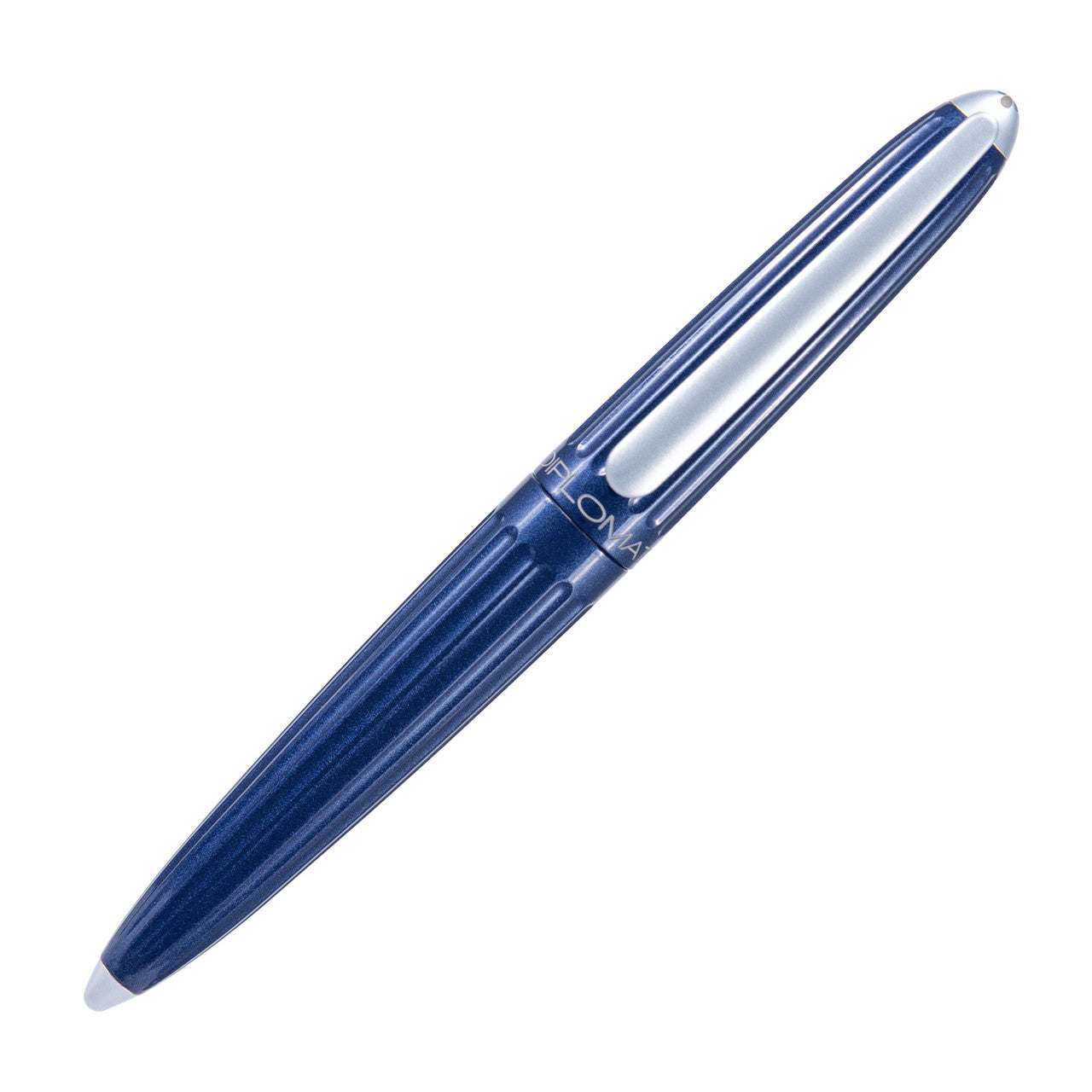 Diplomat Aero Fountain Pen - Midnight Blue | Atlas Stationers