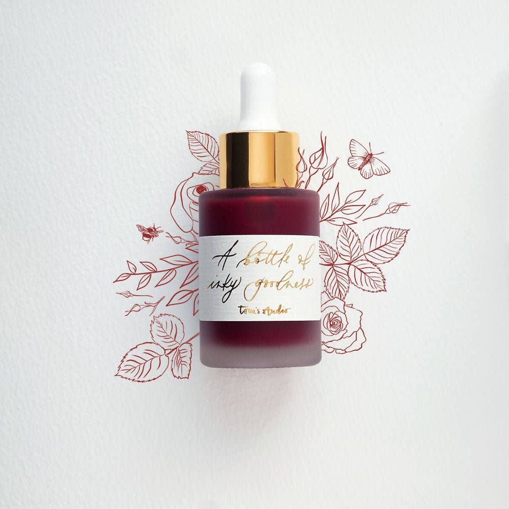 Tom's Studio English Rose - Calligraphy Ink – Atlas Stationers