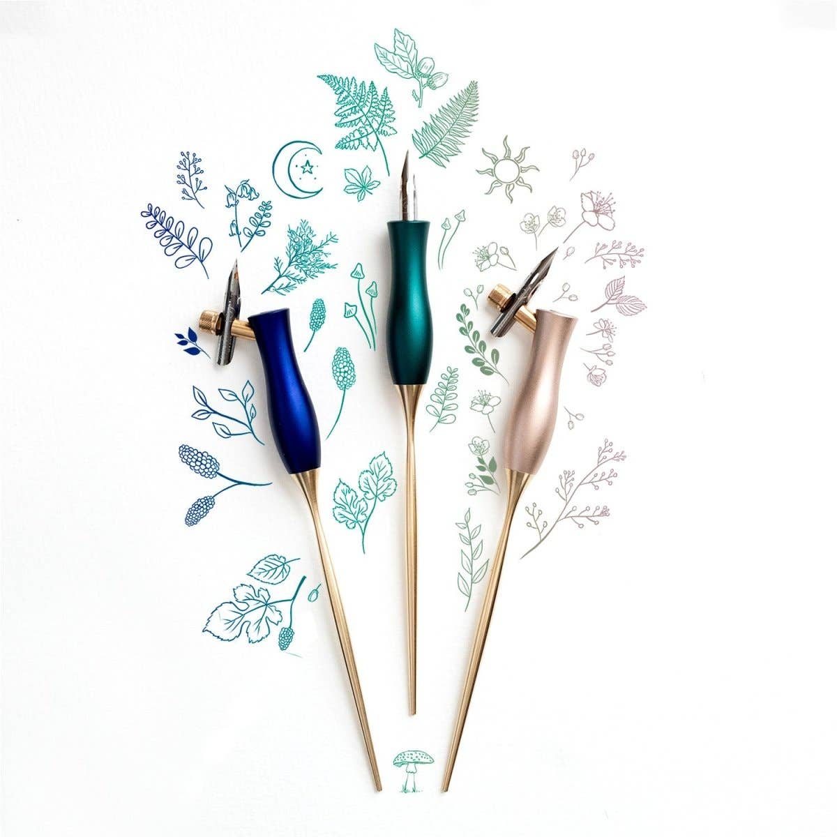 Tom's Studio Bloom Oblique Calligraphy Pen – Atlas Stationers