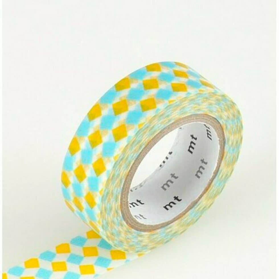 MT Washi Tape - Square Yellow – Atlas Stationers