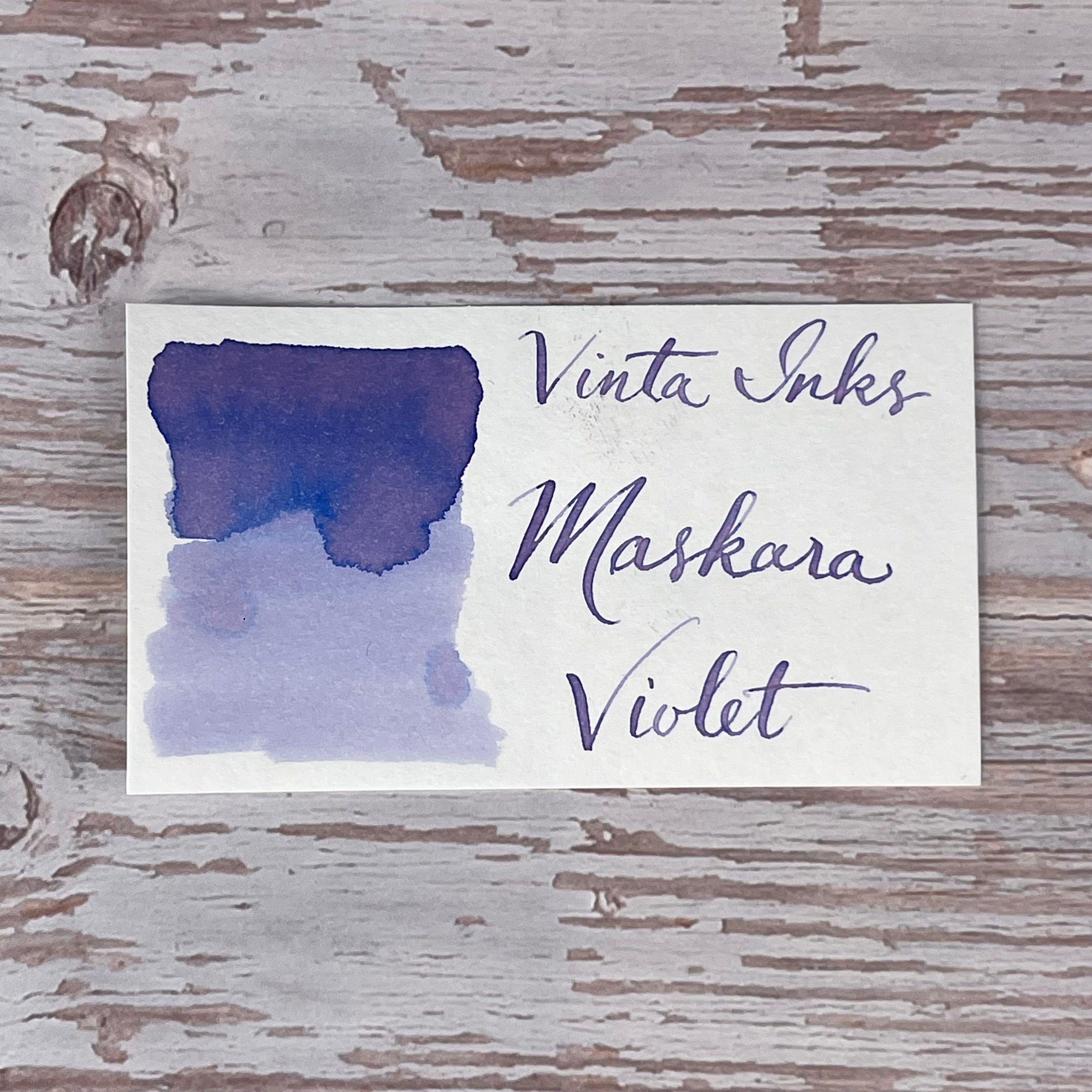 Vinta Violet (Maskara 1890) - 30ml Bottled Ink | Atlas Stationers