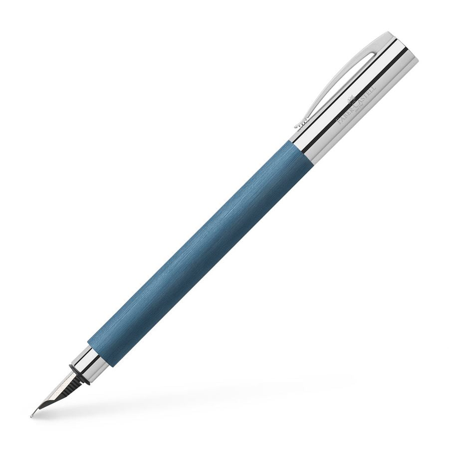 Faber-Castell Ambition Fountain Pen - Precious Blue | Atlas Stationers