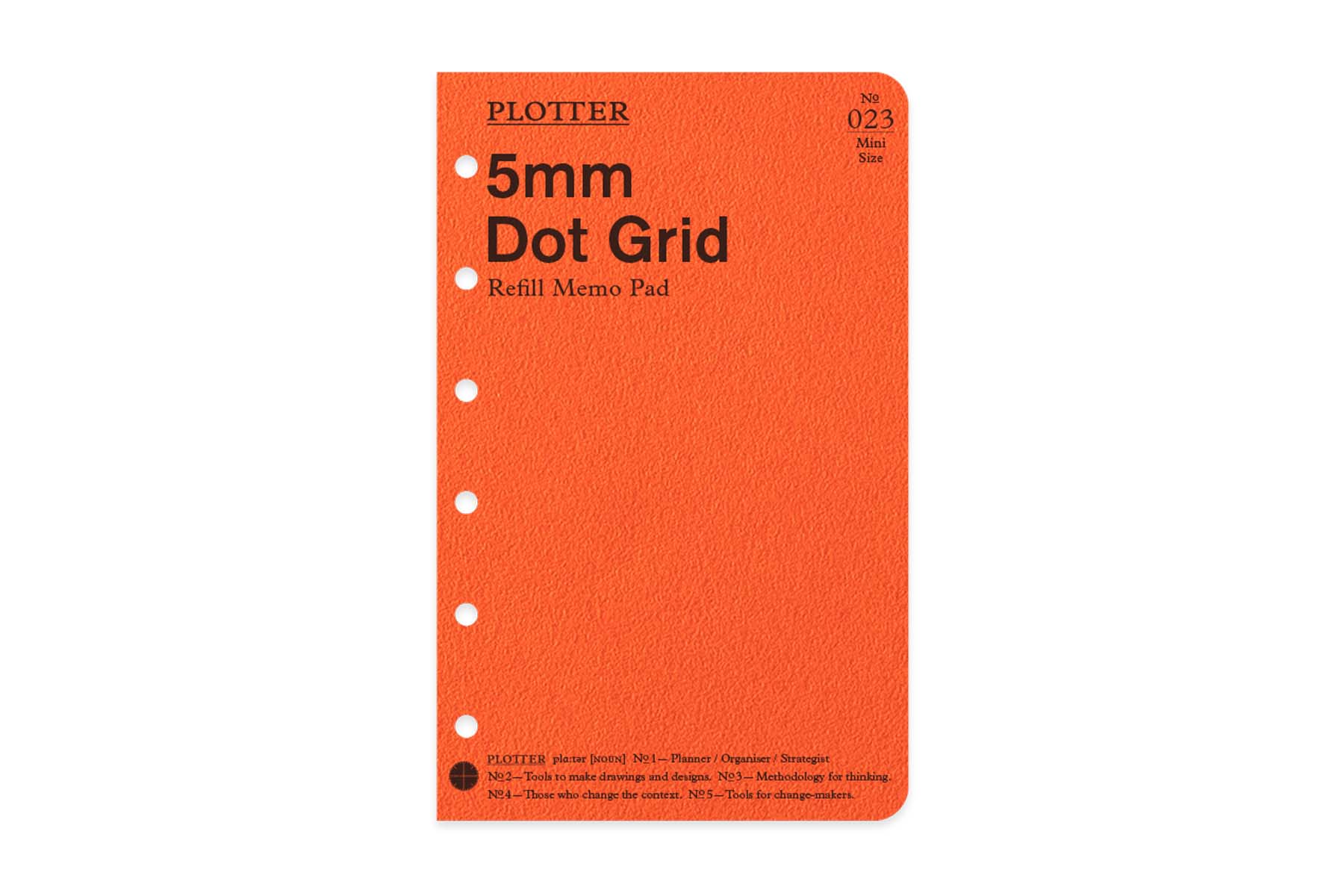 Plotter Refill Memo Pad - Dot Grid - Mini Size | Atlas Stationers