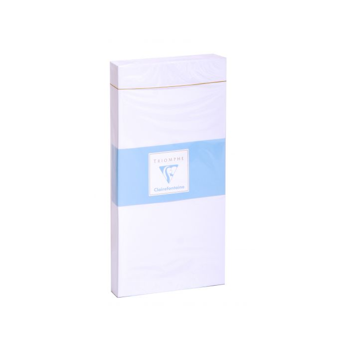 Clairefontaine 25 Envelopes 'Triomphe' Stationery - 4 3/8 x 8 5/8 ...