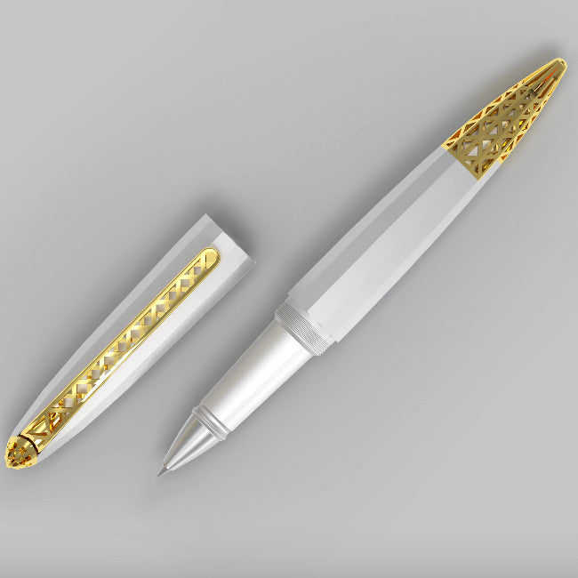 Diplomat Aero Rollerball Pen - Gold Zepp (Special Edition) | Atlas ...