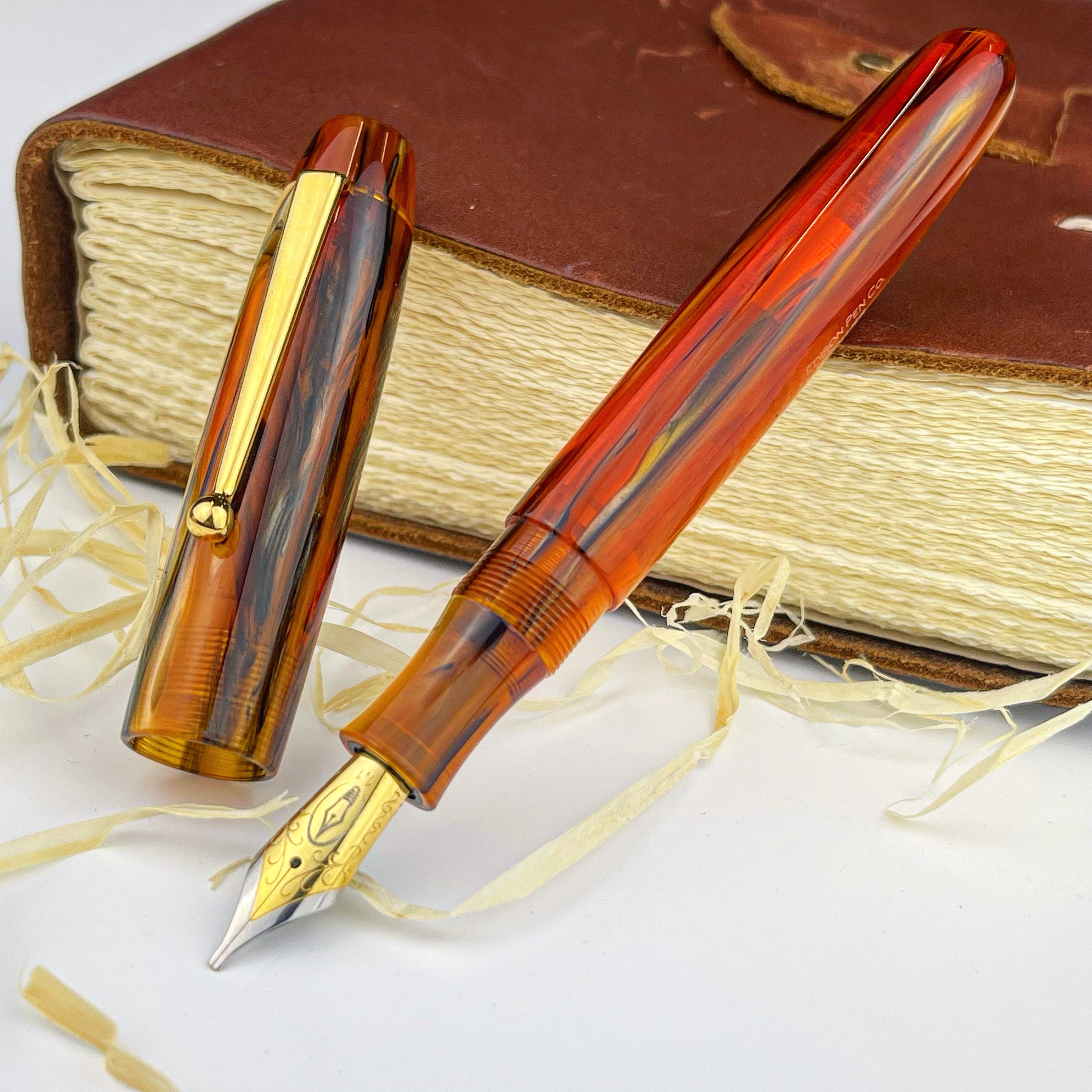 Antique Wooden Fountain Pen