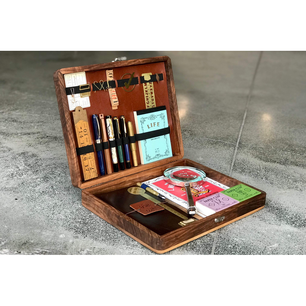 Galen Leather Writing Box | Atlas Stationers