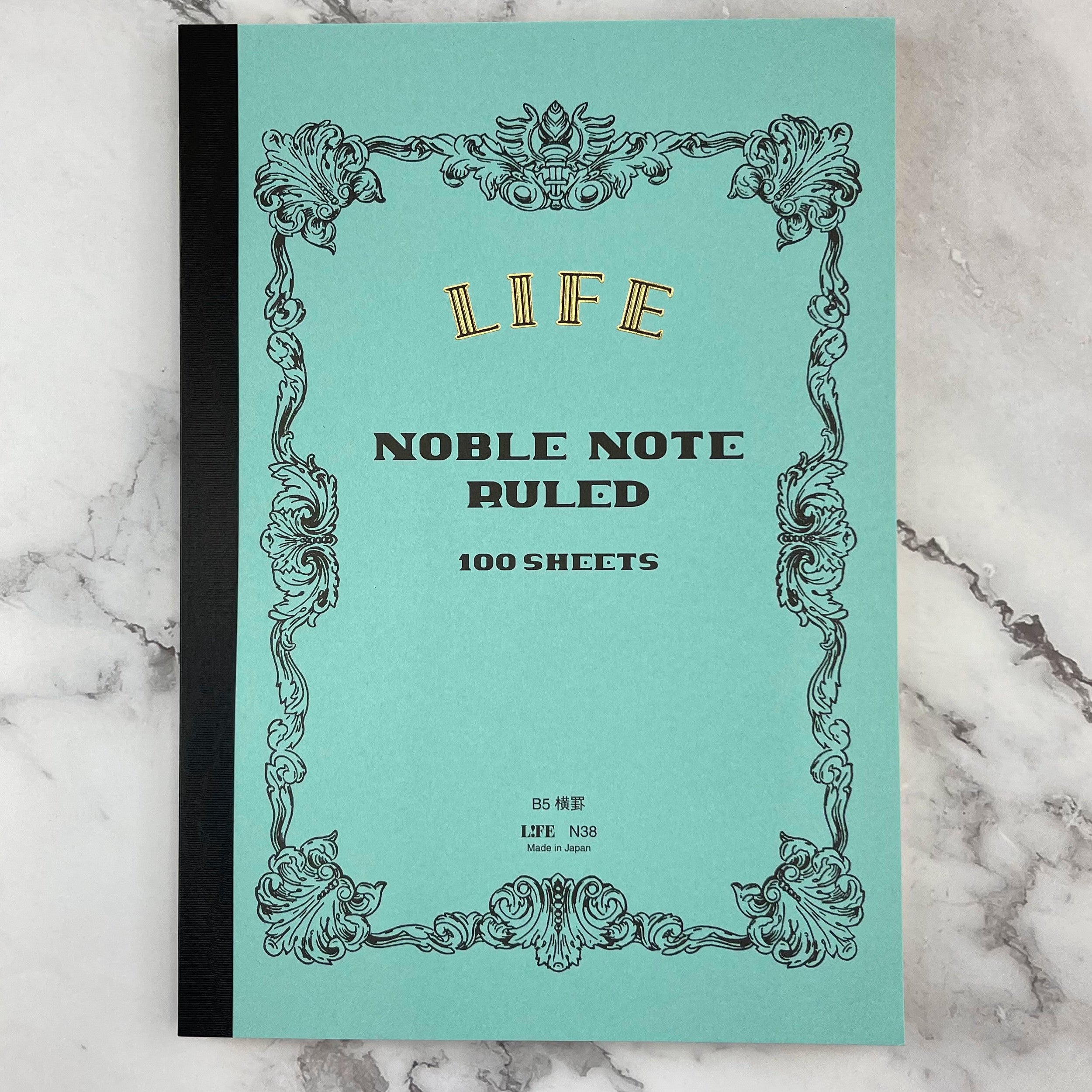 Life Noble Notebook - Blue - Ruled - B5 | Atlas Stationers