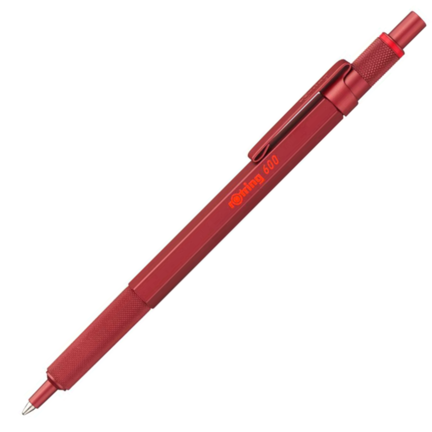 rOtring 600 Ballpoint Pen - Red – Atlas Stationers