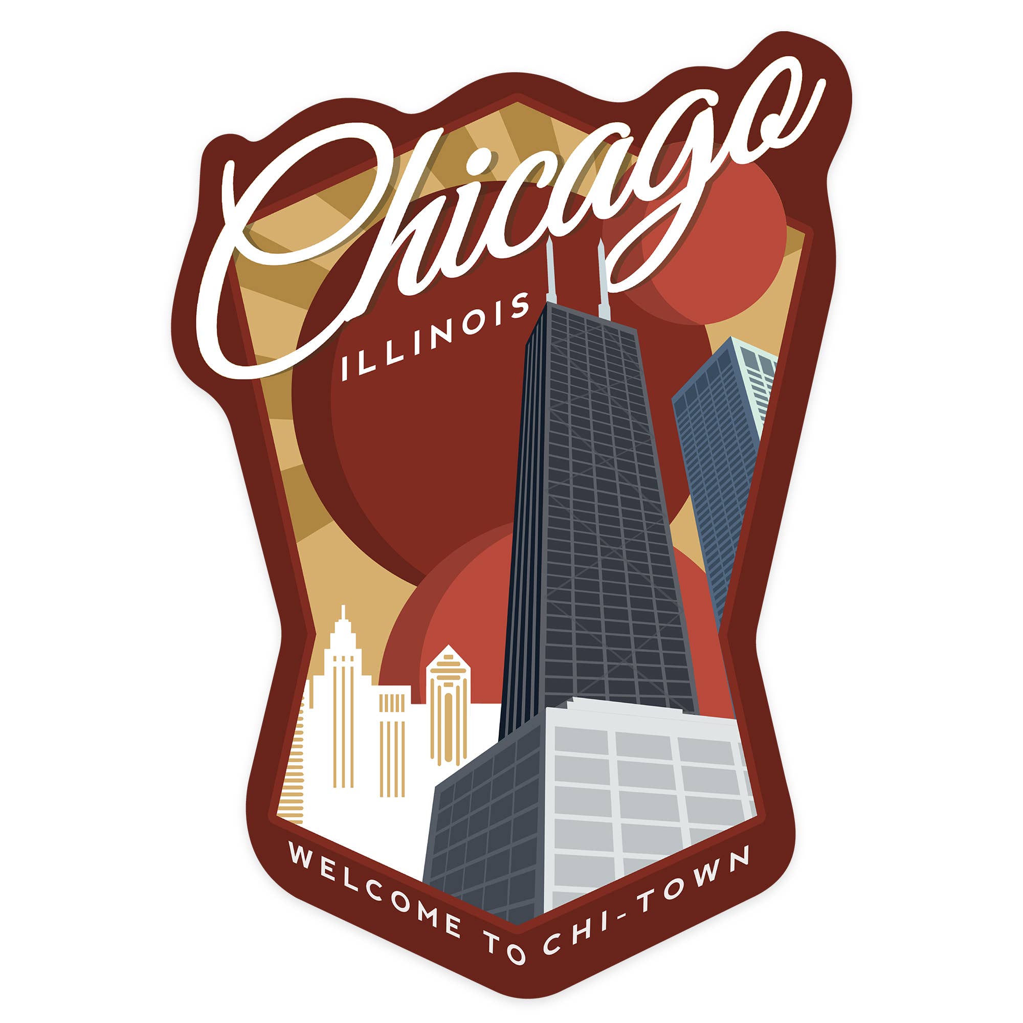 Chi-Town Sticker | Atlas Stationers