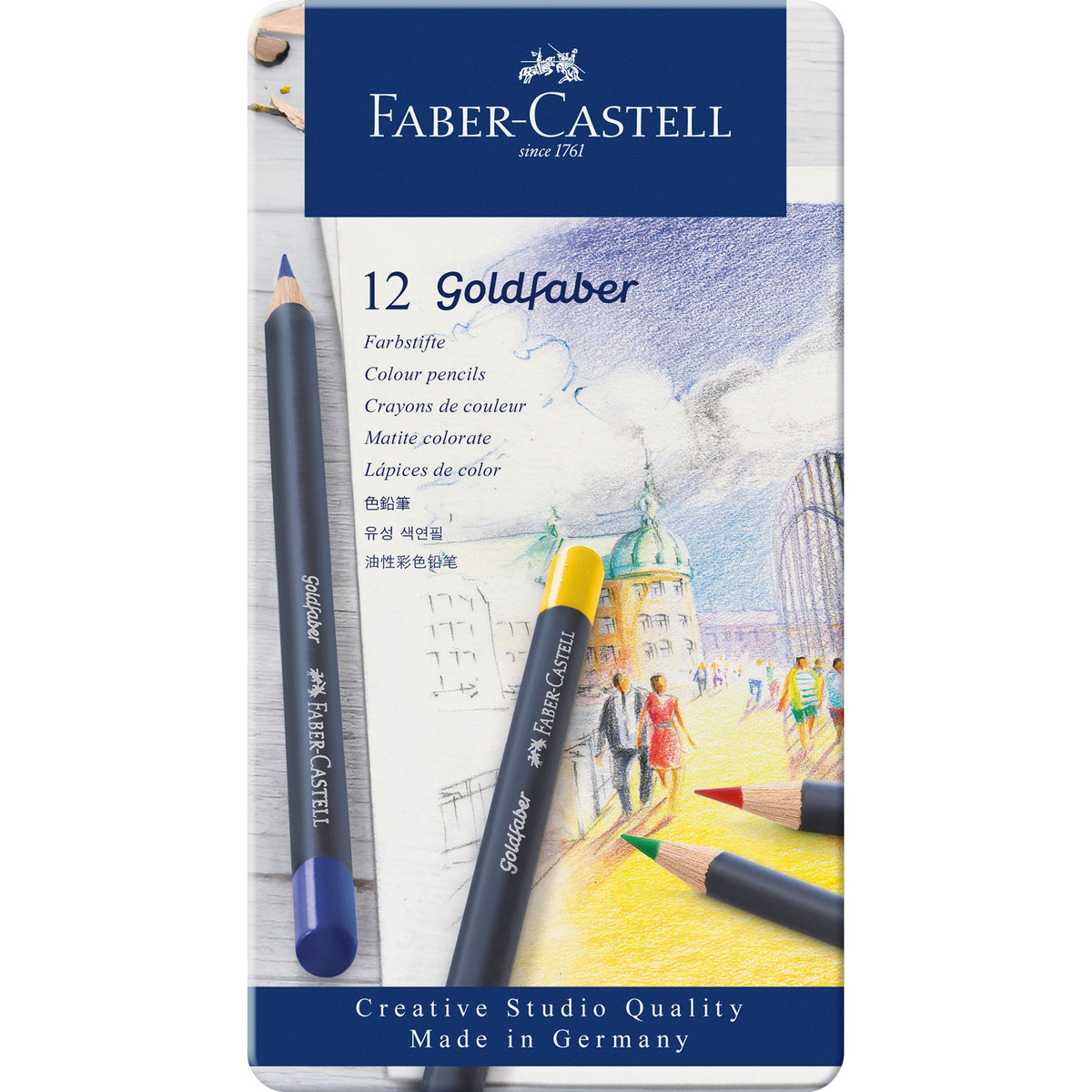 Faber-Castell Goldfaber Color Pencils - 12 pack – Atlas Stationers